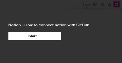Notion How To Connect Notion With Github