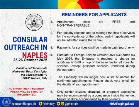 Ph Embassy In Rome Provides Consular And Labor Services To Filipinos In Lecce Italy