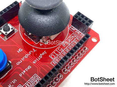 arduino joystick shield 手制擴展板 botsheet