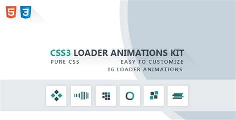 Css3 Loader Animations Kit By Krsankarkr Codecanyon