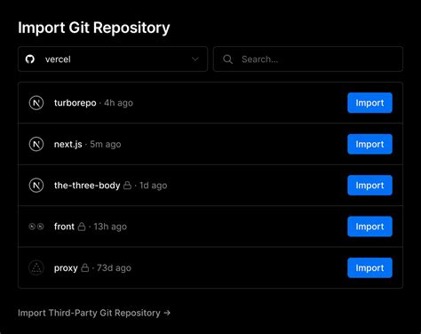 Deploying Git Repositories With Vercel