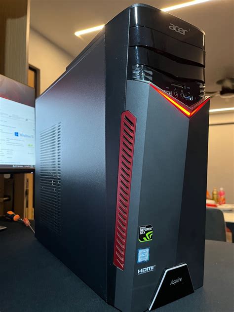 Acer Aspire Gx Gaming Desktop Computer Pc Cpu Processor Intel Th Gen I Storage Pcie M