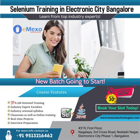 Best Selenium Course In Electronic City Bangalore — Emexo Technologies By Emexo Technologies