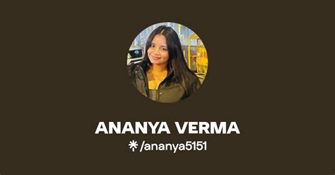 ananya verma linktree
