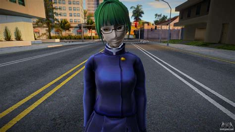 Maki Zenin Jujutsu Kaisen For GTA San Andreas