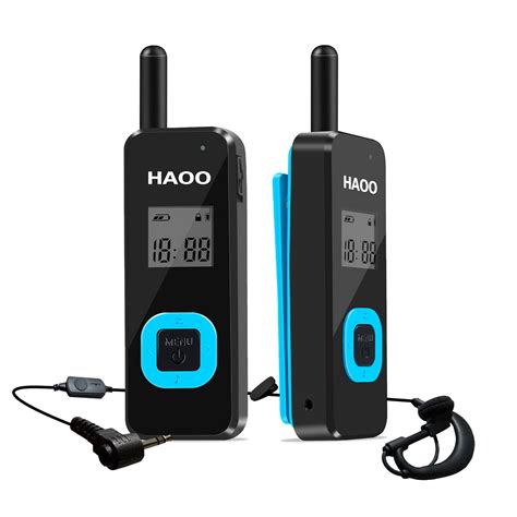 2 Way Radios Long Range Mini Walkie Talkie Portable Fm Transceiver