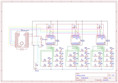 zegarek binarny projekty diy początkujący forbot