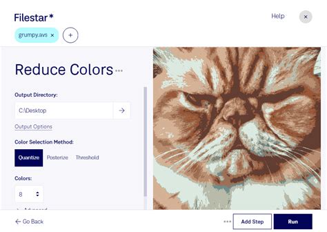 Filestar Reduce Avs Colors