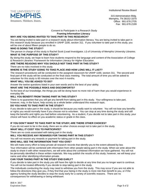 Pdf Appendix 2 Research Consent Form