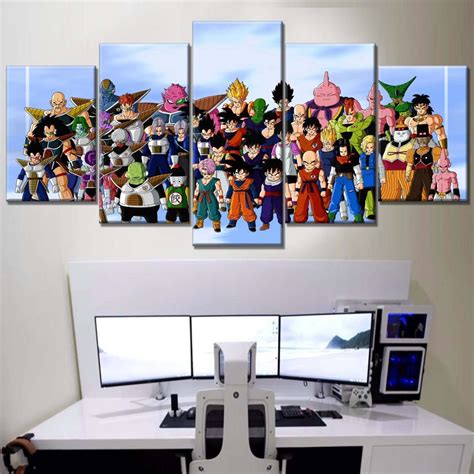 Tableau Tous Les Personnages Dragon Ball 06