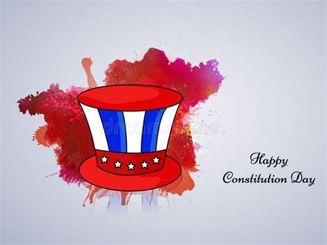 Illustration Of Usa Constitution Day Background Stock Vector