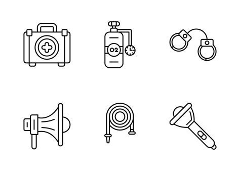 Set Of Unique Vector Icons 17464281 Vector Art At Vecteezy