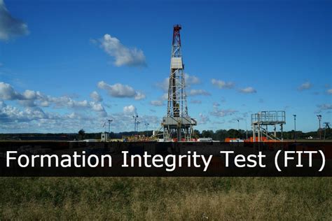 Formation Integrity Test Fit Procedure And Calculation Drilling Formulas And Drilling