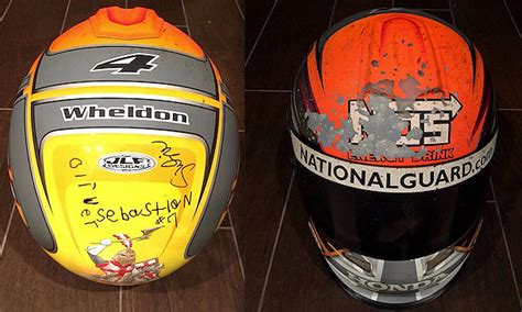 Dan Wheldon Race Worn Helmet Among Items In Final Days Of Wilson