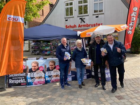 Wahlkampf Für Die Cdu Und Für Tim Brockmann