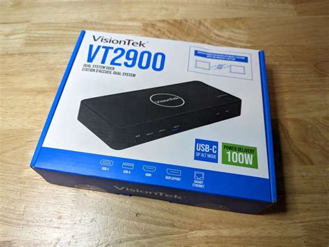 Visiontek Vt2900 Usb C Dual System Kvm Docking Station Review The Gadgeteer