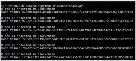 Using Python Tools And Libraries For Blockchain Programming