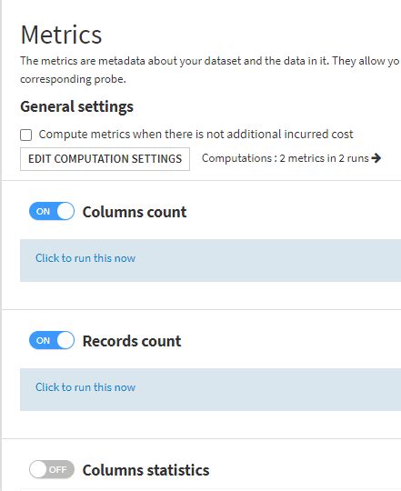 How To Get The Size Mb Of A Non Filesystem Dataset — Dataiku Community