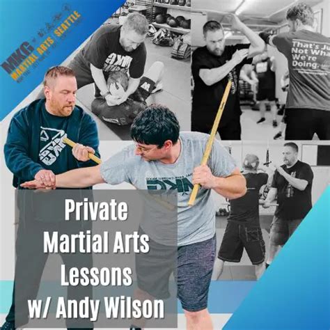 Private Martial Arts Lessons W Sifu Andy Wilson Mkg Seattle