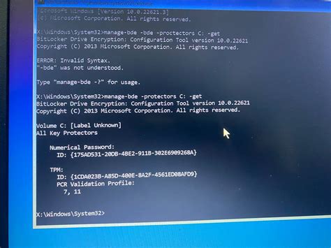 How To Get Bitlocker Recovery Key Using Numerical Password Id