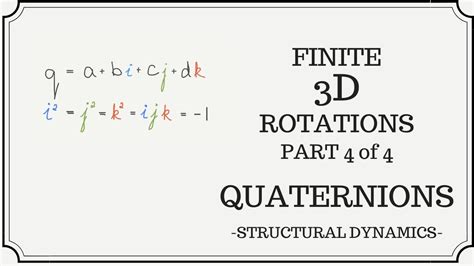Quaternions And 3d Rotation Explained Interactively Youtube