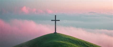 Pink Clouds Over Water A Serene Landscape With Reflections And