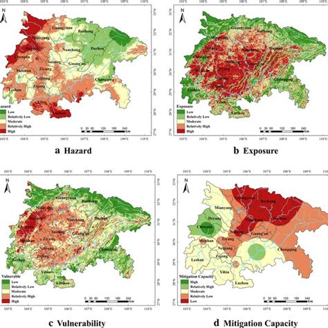 Spatial Distribution Of Drought Risk Assessment Factors In The Sds