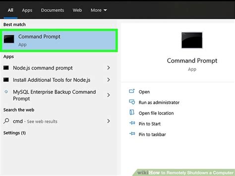 5 Ways To Remotely Shutdown A Computer Wikihow