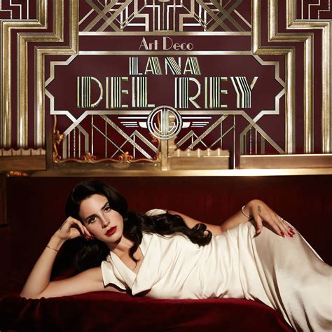 Lana Del Rey Art Deco Single Cover By Alejandrodelrey On Deviantart