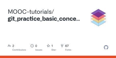 GitHub MOOC Tutorials Git Practice Basic Concepts