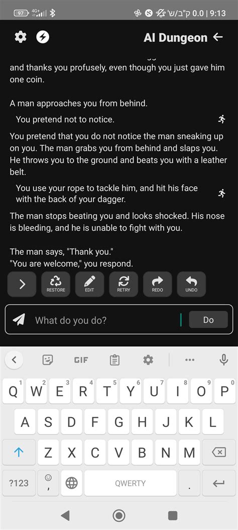 I Just Started Using Ai Dungeon Is This A Normal Interaction R