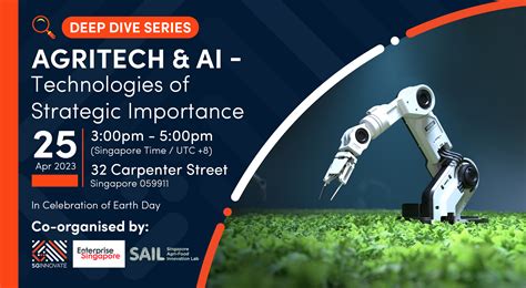 Agritech And Ai Technologies Of Strategic Importance Sginnovate