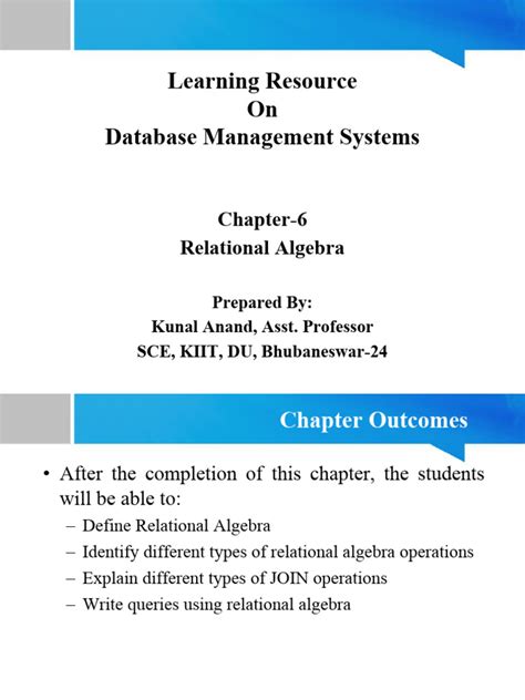 Ch 6 Pdf Relational Model Data Management