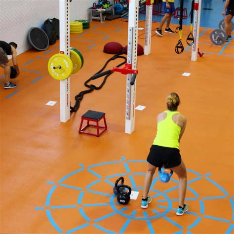 Functional Floor Markings Gym Floor