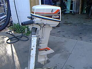 75 Hp Chrysler Outboard Boat Motor
