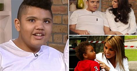Katie Prices Disabled Son Harvey Shows How Far Hes Come As He