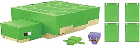 Minecraft Transforming Turtle Hideout Authentic Pixelated Video Game Role Play Electronic