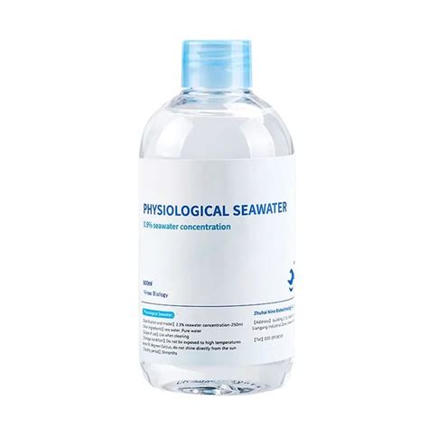 500ml Natural Seawater Nacl 0 9 Bfs Sterile Normal Saline Solution For