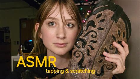 asmr tapping and scratching on random objects (lofi and old school) - YouTube