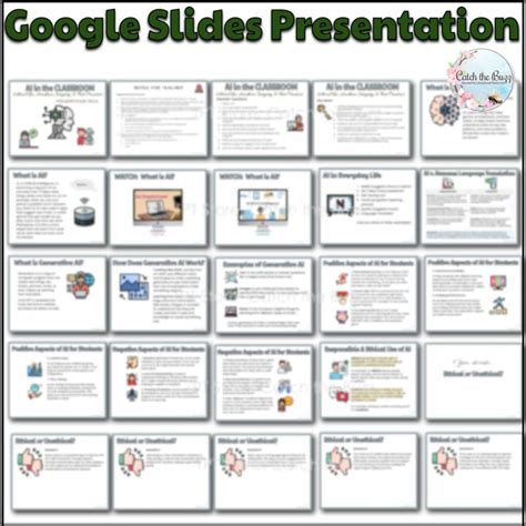 Artificial Intelligence Classroom Toolkit Presentation Guided Notes Doodle Notes Catch The
