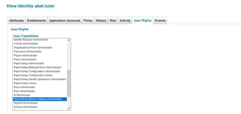 identityiq servicenow service catalog admin setup