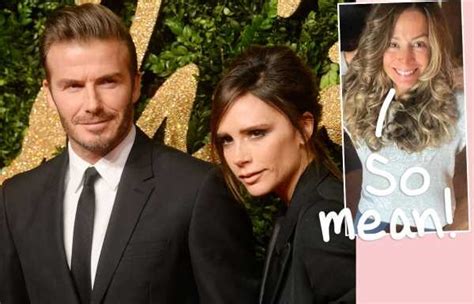 David Beckhams Rumored Mistress Rebecca Loos Responds To Nasty