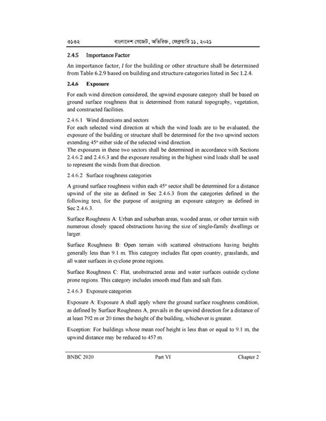 Wind Load Clauses Formulas And Equations Part 2 2 4 Importance