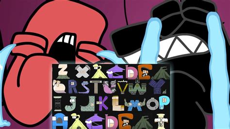 Alphabet REACTS Reverse Plush Toy All Letter BUT COLORS SWAPPED
