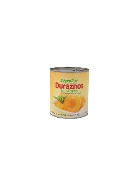 Duraznos Dispronat Lata 820 Gramos