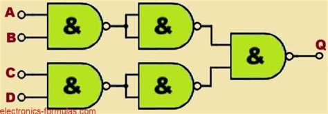 How Logic Nand Gate Works Tutorial Electronics Calculations