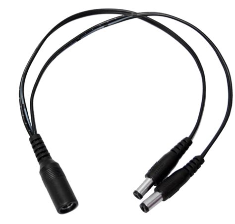 Splitter Female To Male For Security Camera Power Adapter