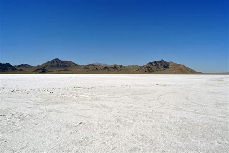 Le Grand Lac Salé Dans Lutah