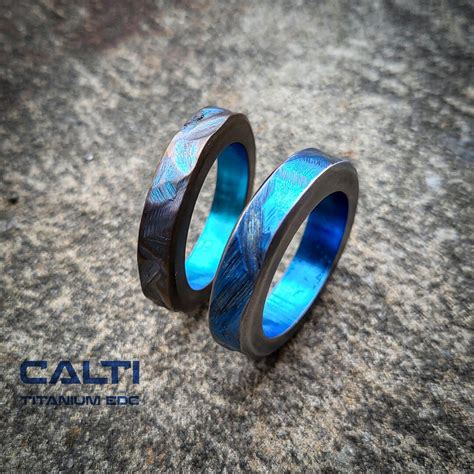 Titanium Custom Key Ring 36mm Diameter Titanium Edc Keychain Ring