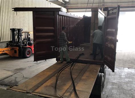 How To Loading Glass To 20 Open Top Container